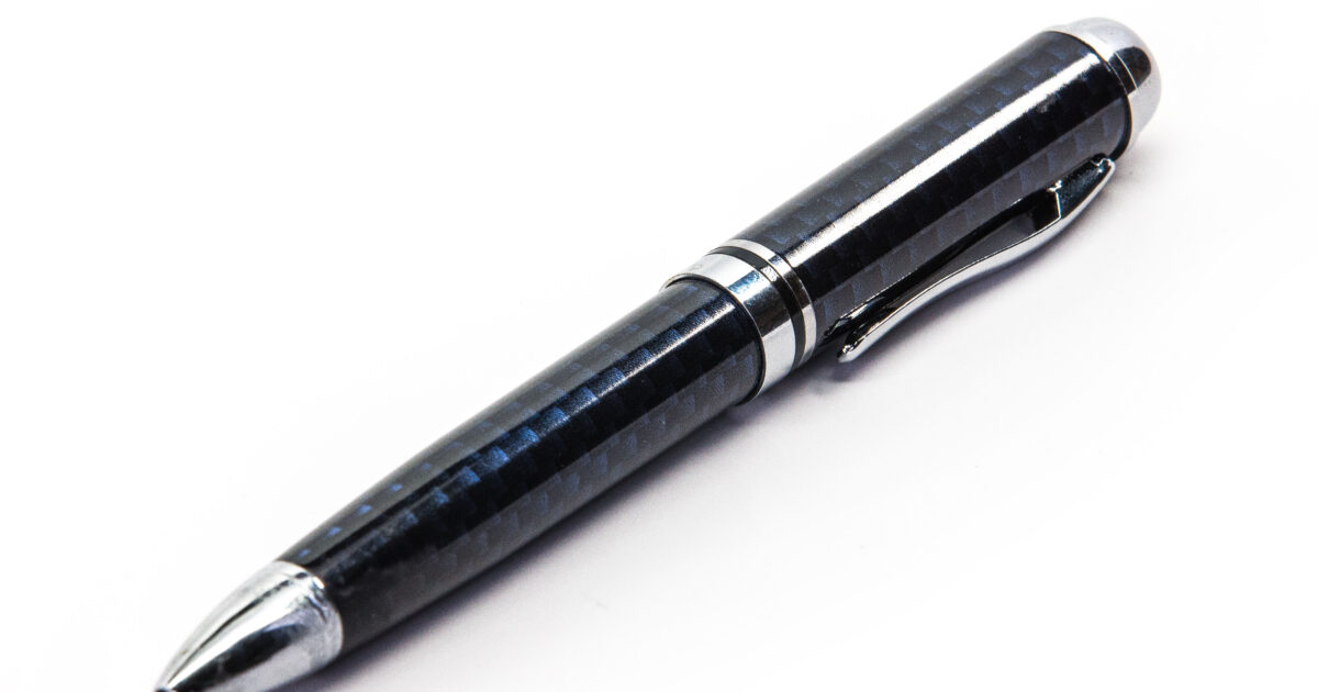 Carbon Fiber Pen USB Drive | EveryUSB.com