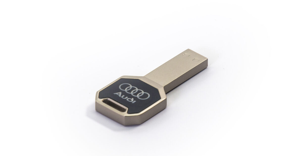 LED Octagon Key USB Drive | EveryUSB.com