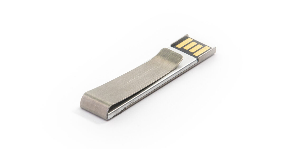 Metal Clip USB Drive | EveryUSB.com