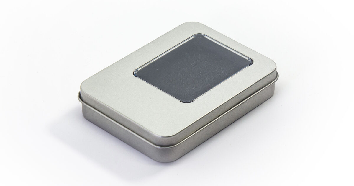 Large Metal Window Tin | EveryUSB.com