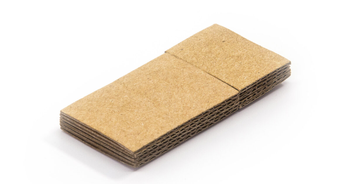 Rectangular Cardboard USB Drive | EveryUSB.com